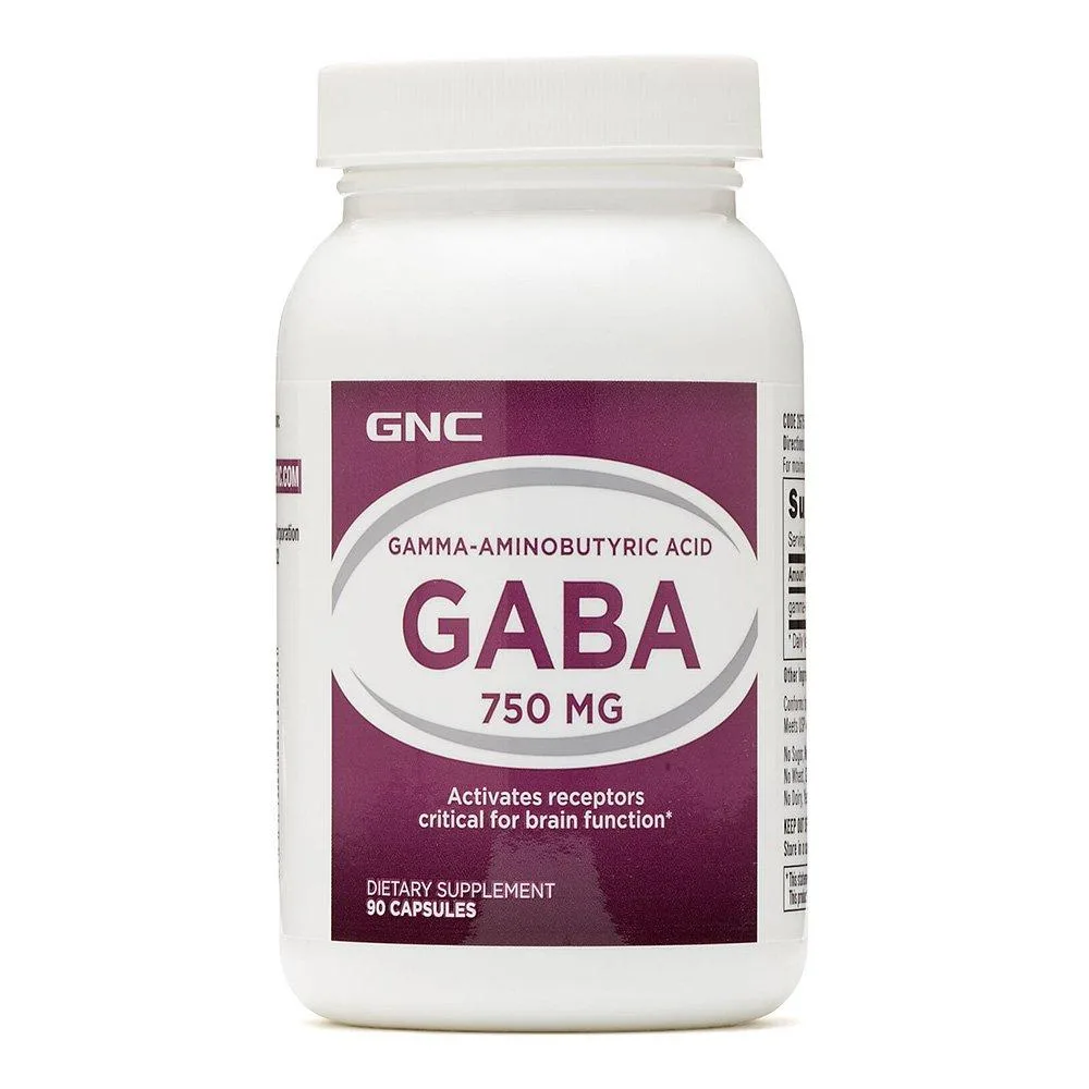 GABA 750 mg · 90 Cápsulas - Naturnet Colombia