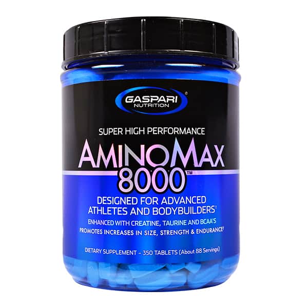 Amino Max 8000 · 350 caps Gaspari - Naturnet Colombia